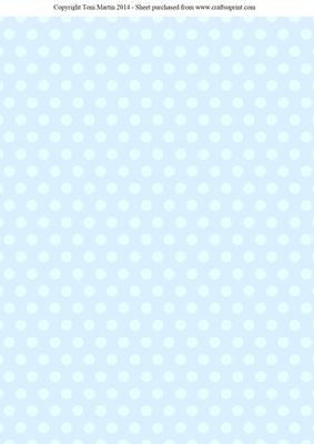 Blue Spotty Background - CUP524073_1894 | Craftsuprint