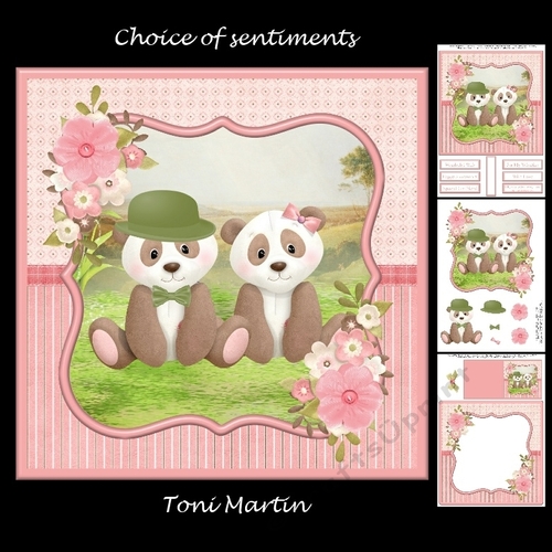 Ill panda to your every need on this special day card mini kit ...