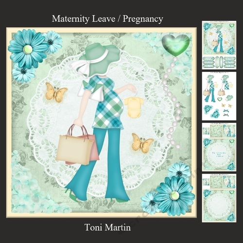 Maternity / Pregnancy - Yummy Mummy Soon To Be Card Mini Kit ...