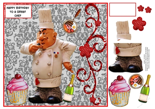 CHEF BIRTHDAY FUNNY - CUP803699_25427 | Craftsuprint