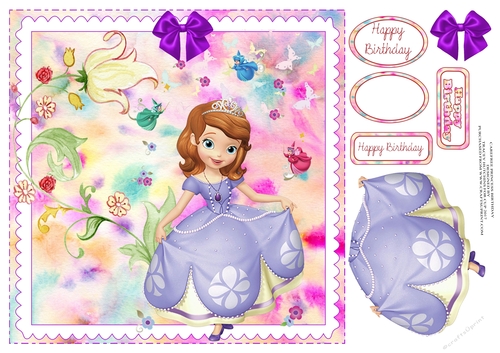 CAREFREE PRINCESS - CUP811201_25427 | Craftsuprint