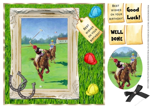 POLO BIRTHDAY AND MULTI SENTIMENT CARD FRONT FOOTBALL - CUP818382_25427 ...