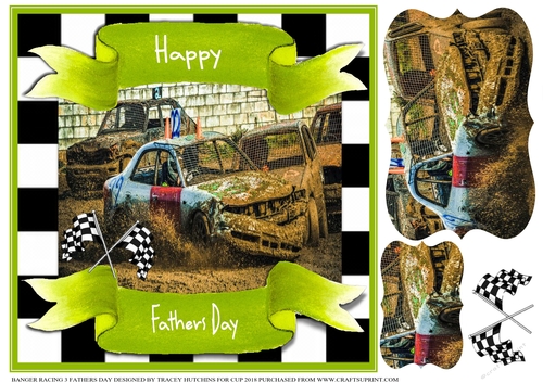BANGER RACING FATHERS DAY - CUP849454_25427 | Craftsuprint