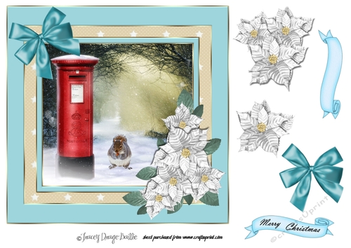 Winter Post Box 1 - CUP1137609_773 | Craftsuprint