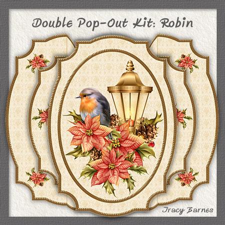 Robin Double Pop-out Kit - CUP578873_1060 | Craftsuprint