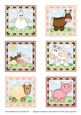 Daisy Chain Farm Toppers - CUP110810_221 | Craftsuprint
