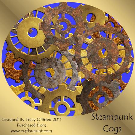 Steampunk Cogs - CUP269486_1095 | Craftsuprint