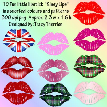 Lipstick "kissy Lips" - CUP389723_1771 | Craftsuprint