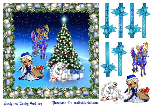 Blue Elf - CUP907561_89751 | Craftsuprint