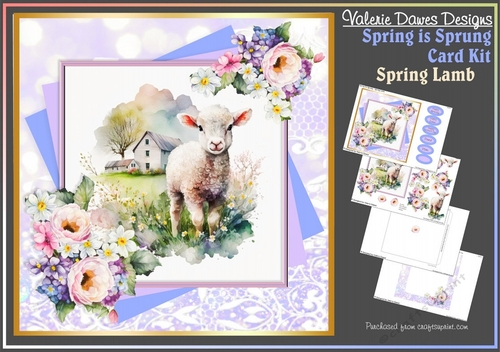 Spring Is Sprung - Spring Lamb - CUP1203359_203 | Craftsuprint