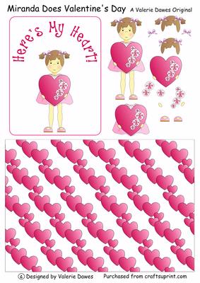 Miranda Does Valentine's Day - CUP37134_203 | Craftsuprint