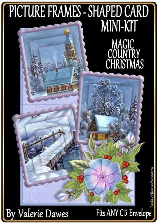 Picture Frames Mini-kit - Magic Country Christmas - CUP571287_203 ...