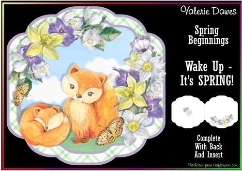 SPRING BEGINNINGS - Wake Up -Its Spring! - CUP845551_203 | Craftsuprint