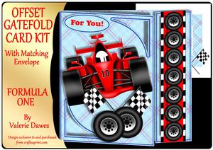 Shaped Card Mini-kit - Male Time - CUP563778_203 | Craftsuprint