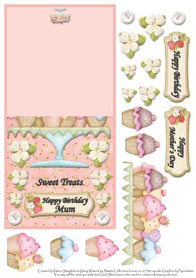 Sweet Treats for Mother's Day Over the Edge Card - CUP178927_880 ...
