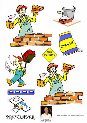 Bricklayer - CUP29417_116 | Craftsuprint