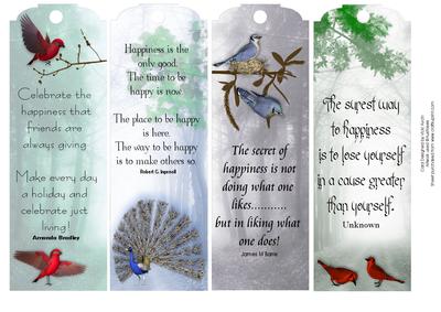 Bird Bookmarks - CUP117121_543 | Craftsuprint
