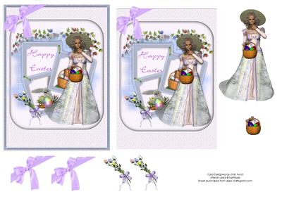 Easter Picture Frame Easter Card - CUP52854_543 | Craftsuprint