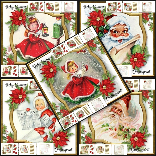 Vintage Christmas Bumper Kit 2 - CUP1011735_43136 | Craftsuprint