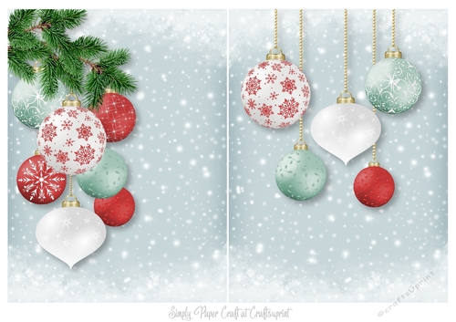 Christmas Bauble Topper 3 - CUP1018463_43136 | Craftsuprint
