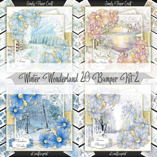Winter Wonderland 20 bumper Kit 2 - CUP1059283_43136 | Craftsuprint