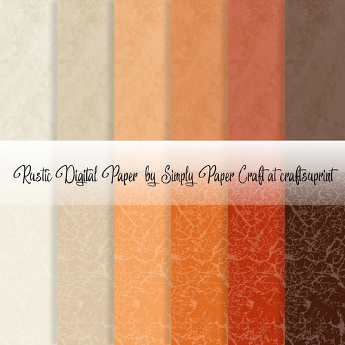 Pumpkin Patch Rustic Digital Paper - CUP1064647_43136 | Craftsuprint