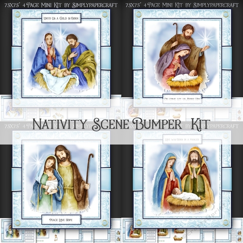 Nativity Scene Bumper Kit - CUP1124622_43136 | Craftsuprint