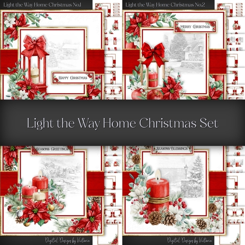 Light the Way Home Christmas Set - CUP1178008_43136 | Craftsuprint
