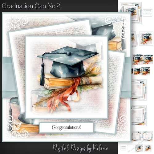 Graduation Cap No.2 - CUP1210001_43136 | Craftsuprint