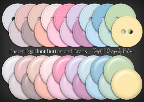 Easter Egg Hunt Buttons and Brads - CUP1291300_43136 | Craftsuprint