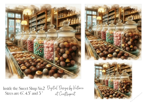 Inside the Sweet Shop No.2 - CUP1306093_43136 | Craftsuprint