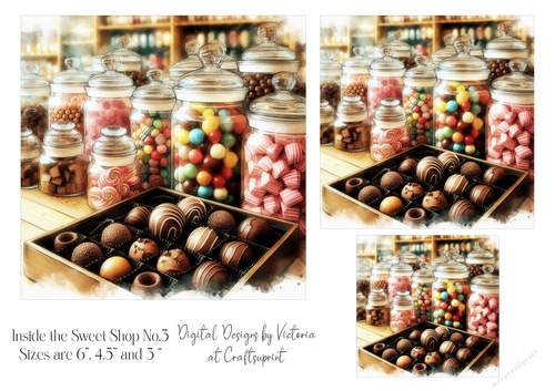 Inside the Sweet Shop No.3 - CUP1306094_43136 | Craftsuprint