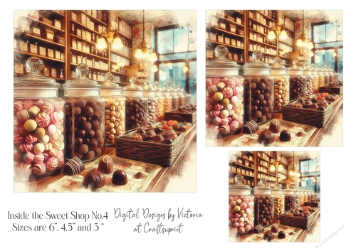 Inside the Sweet Shop No.4 - CUP1306095_43136 | Craftsuprint