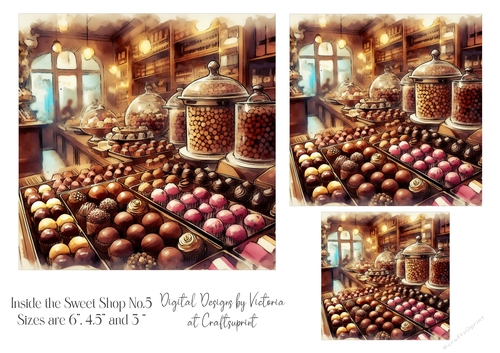 Inside the Sweet Shop No.5 - CUP1306096_43136 | Craftsuprint