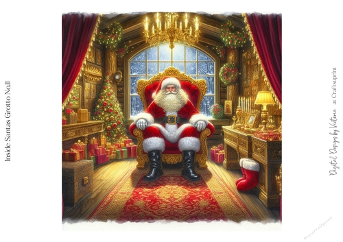 Inside Santas Grotto No.11 - CUP1315234_43136 | Craftsuprint