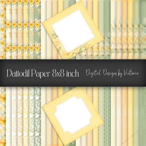 Daffodil Paper - CUP1364566_43136 | Craftsuprint