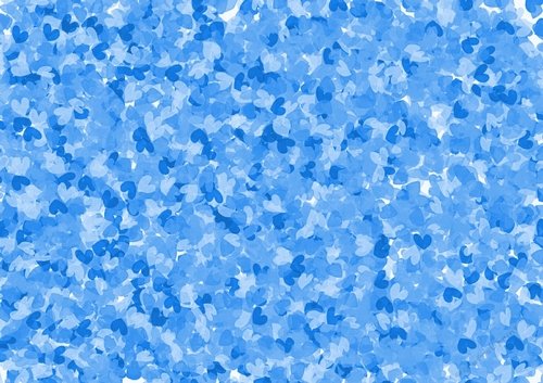 Blue Medium Scattered Hearts A4 Backing Paper - CUP761103_43136 ...