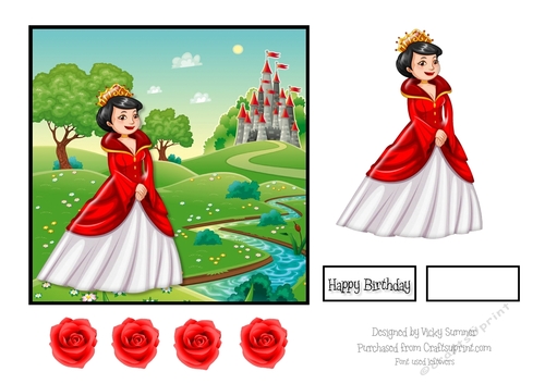 Red Princess - CUP768441_43136 | Craftsuprint