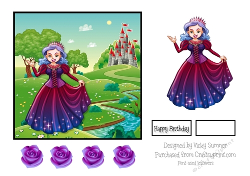 Sparkle Princess - CUP768442_43136 | Craftsuprint