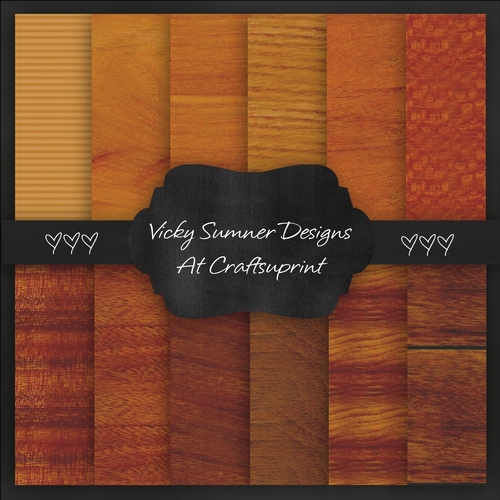 Wood Effect A4 Backing Paper Set of 12 - CUP774390_43136 | Craftsuprint