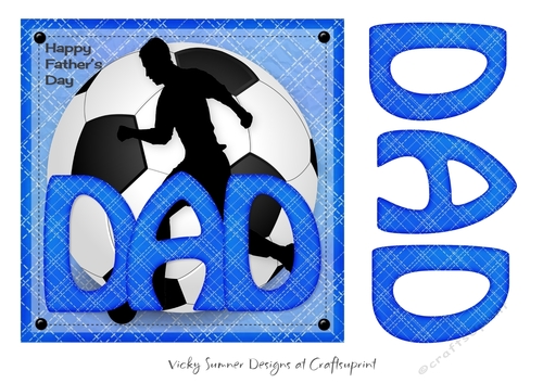 Football Fathers Day - CUP792707_43136 | Craftsuprint
