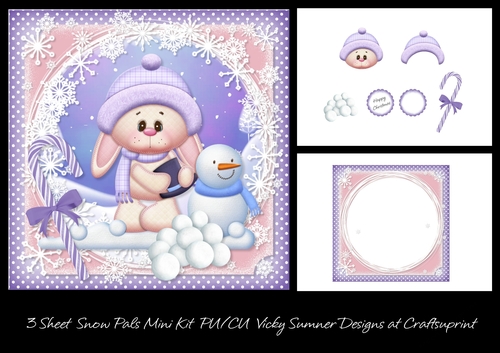 Snow Pals 10 - CUP811642_43136 | Craftsuprint