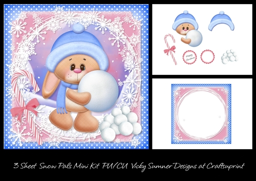 Snow Pals 11 - CUP811643_43136 | Craftsuprint