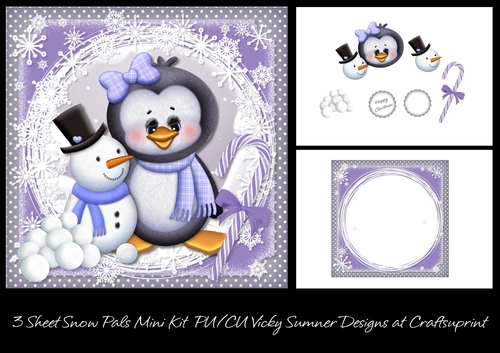 Snow Pals 16 - CUP811649_43136 | Craftsuprint