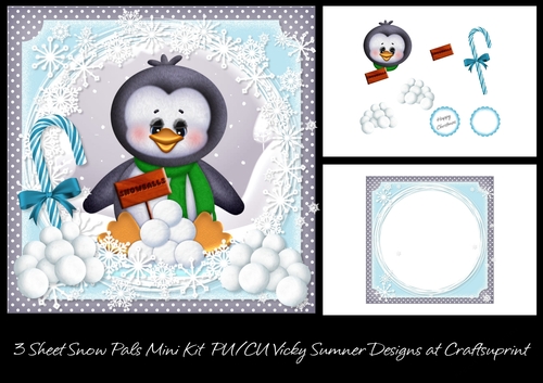 Snow Pals 17 - CUP811650_43136 | Craftsuprint