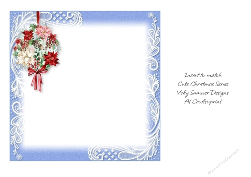 A Cute Christmas Insert - CUP826328_43136 | Craftsuprint