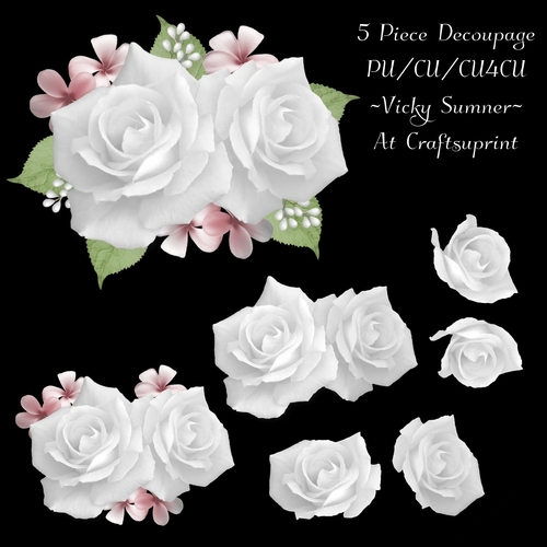 Rose Vignette 8 - CUP859747_43136 | Craftsuprint