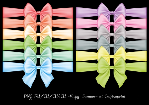 Spring Bow Ribbon Wrap - CUP860258_43136 | Craftsuprint
