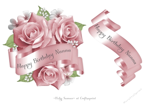 Happy Birthday Nanna - CUP861215_43136 | Craftsuprint