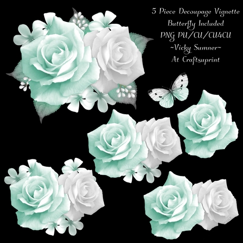 Rose Vignette 15 - CUP863033_43136 | Craftsuprint